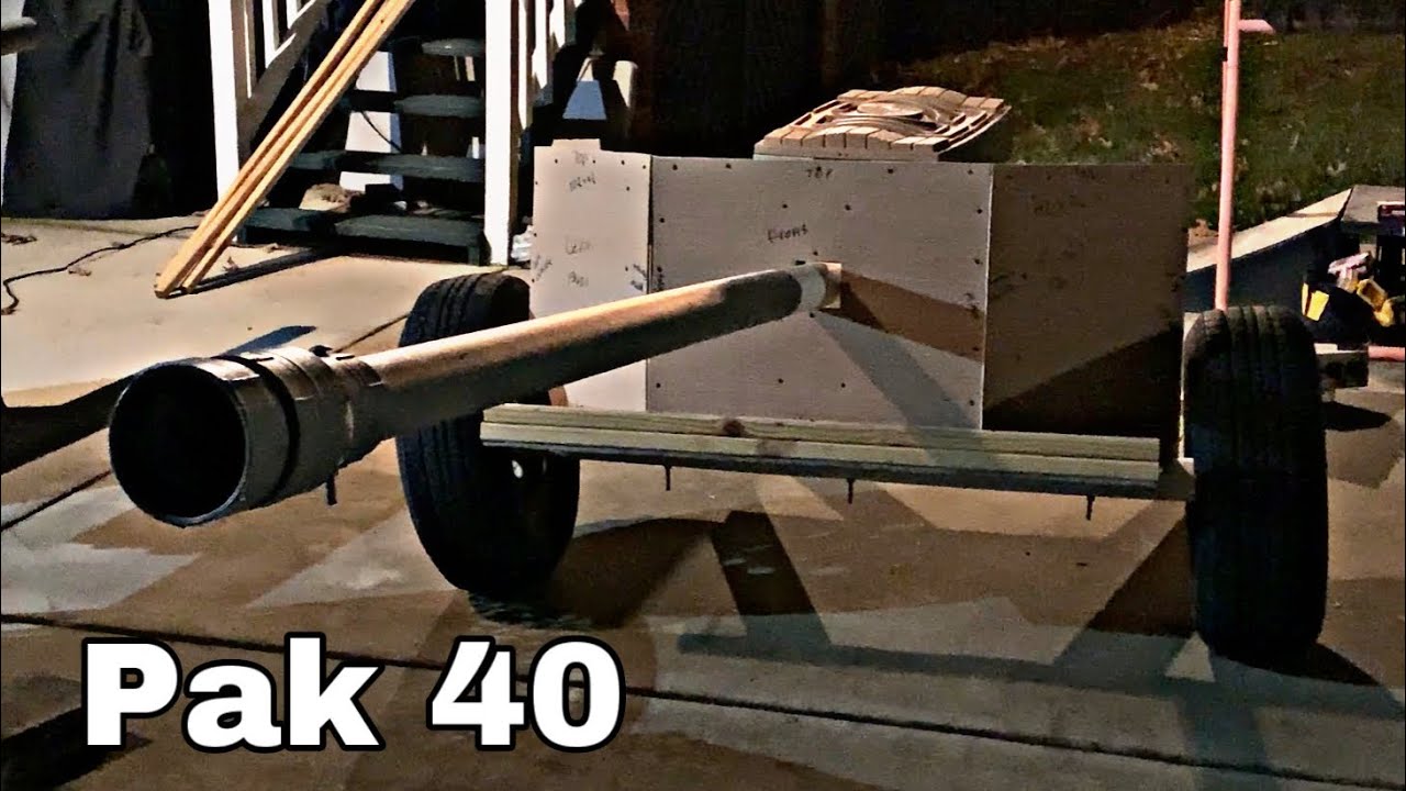German WW2 Pak 40 Build (Part 2) - YouTube