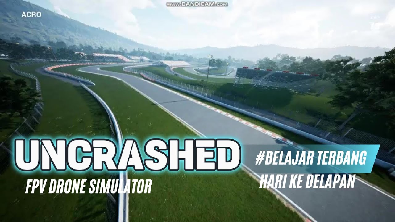Keluh Kesah Belajar Drone FPV di Simulator UNCRASHED - YouTube