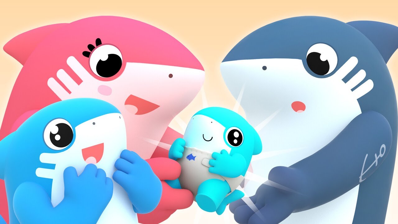 ¡Bienvenido a casa de Baby Shark! Canción de amor de Papi y Mami | Mamá ...