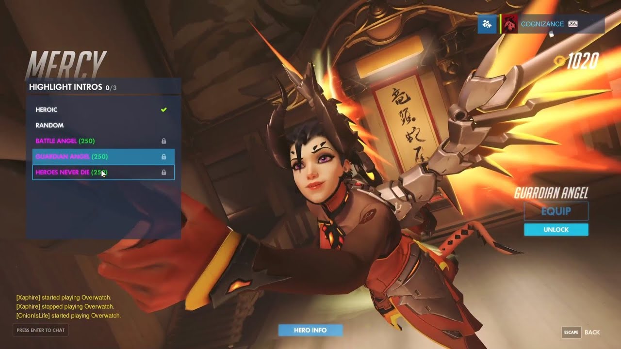 Mercy - Devil - Overwatch Legendary Skin Spotlight (all emotes, poses ...