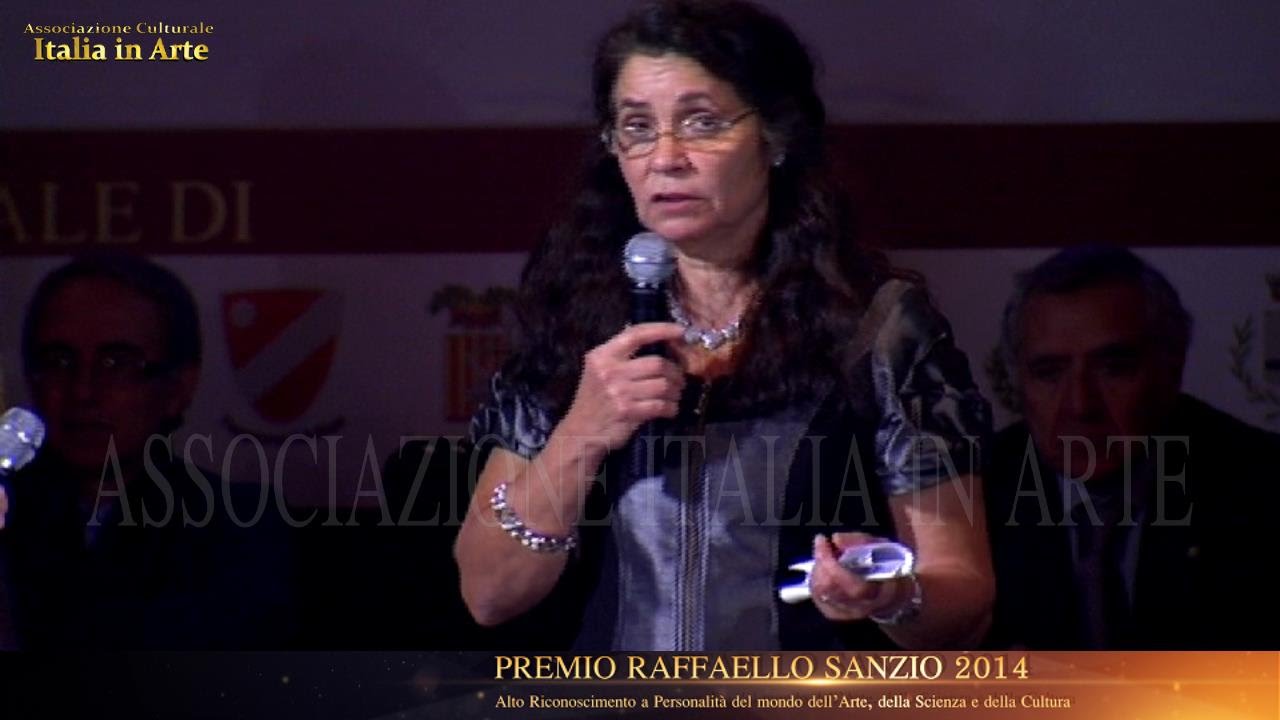 ITALIA IN ARTE PREMIO RAFFAELLO SANZIO 2014 DR.SSA MARIA TORRELLI - YouTube