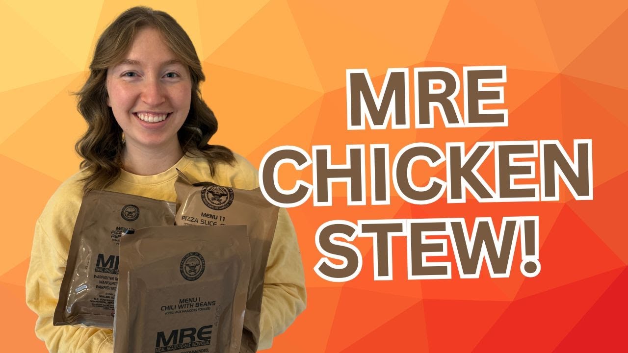 2020 US MRE Menu 15 Mexican Style Chicken Stew | Ration Review & Taste ...