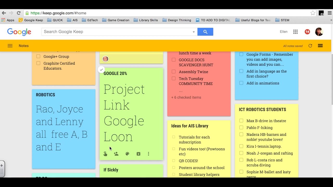 Google Keep Tutorial - YouTube