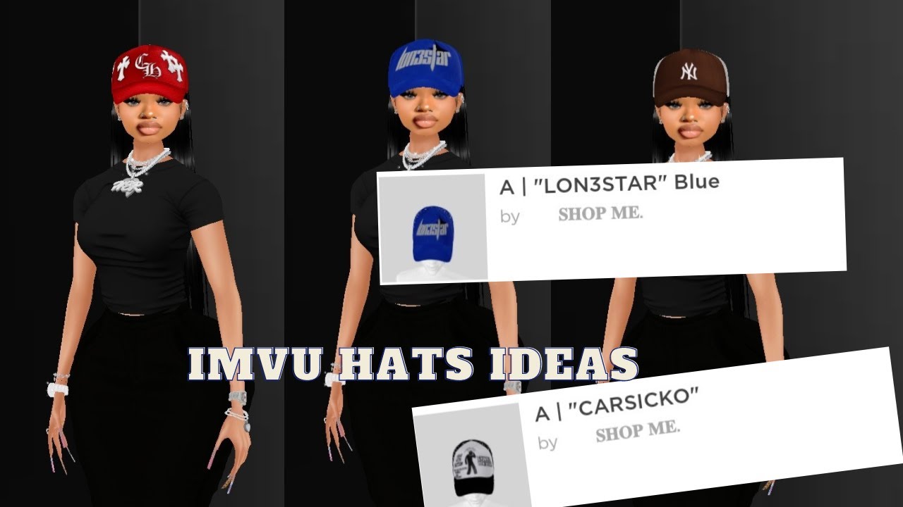 Imvu Hats Ideas - YouTube