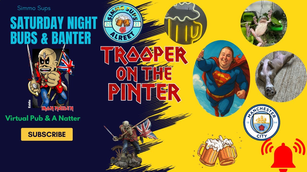 Beer & Banter LIVE 🍻 | Saturday Night Drinks & Chat - YouTube