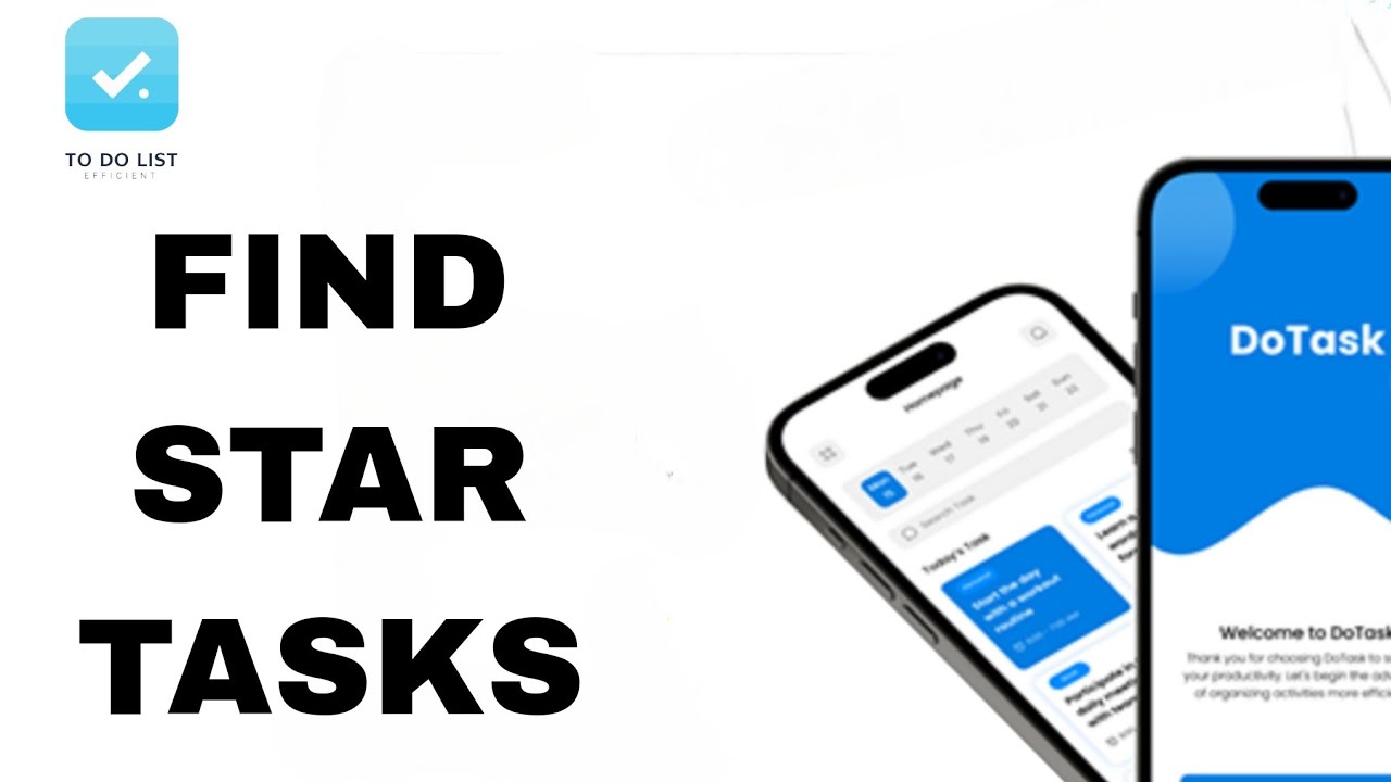 How To Find Star Tasks On To-do List App - YouTube