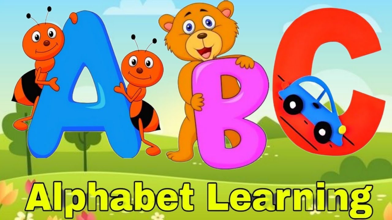 Alphabet | Learning | Letters | Words Start With Alphabetic Letters ...