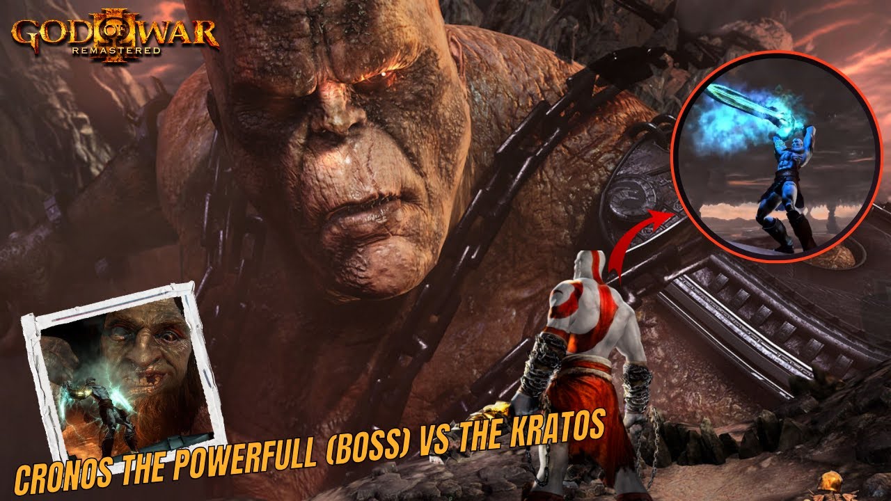 Kratos vs Cronos: The Epic Showdown in God of War 3 Remastered! - YouTube