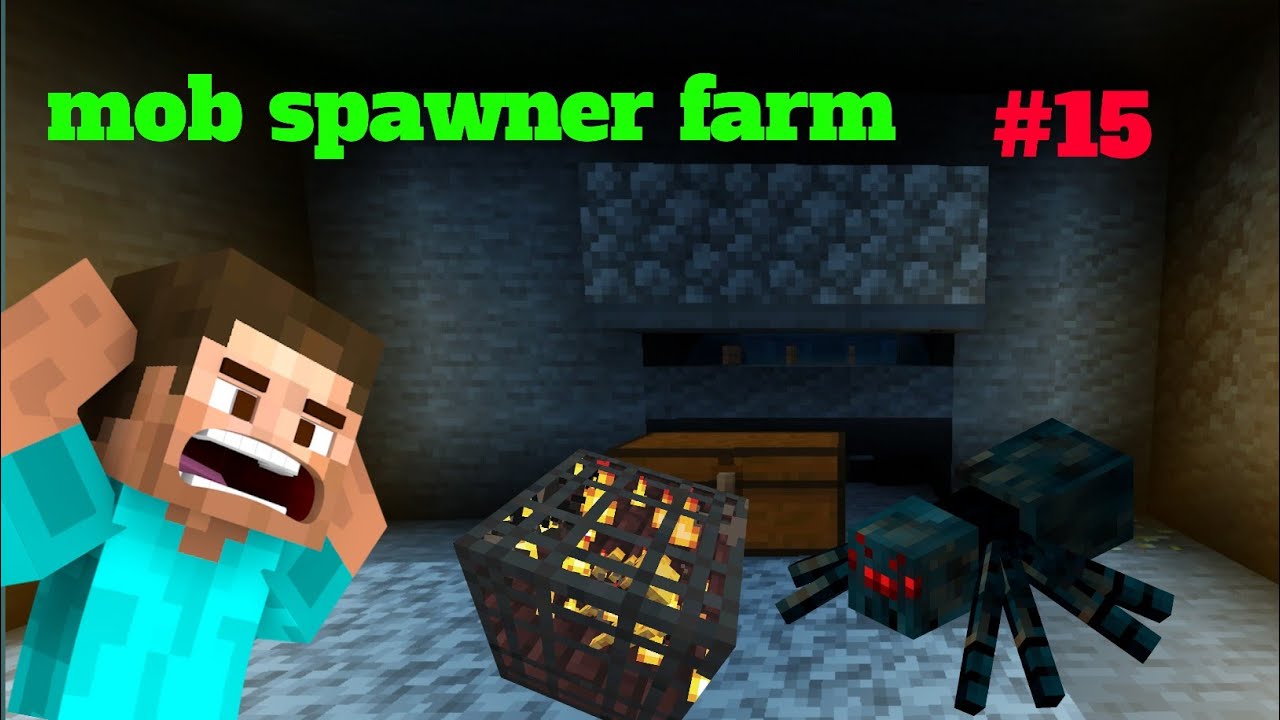I made mob spawner exp farm || Minecraft survival series ep||#15 - YouTube