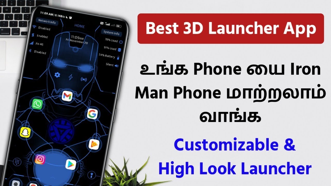 Best 3D Launcher For Android phone | Arc Launcher | Customize your ...