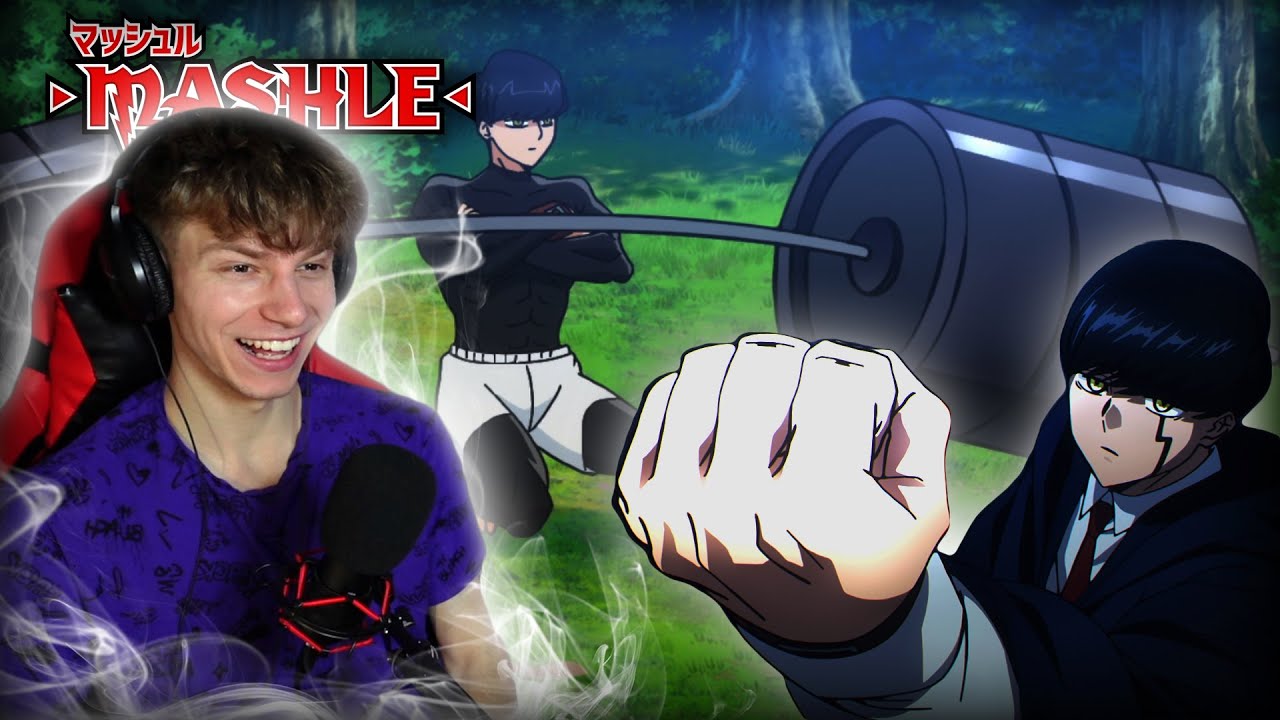 THIS ANIME IS SO FUNNY! Mashle: Magic and Muscles Episode 1 REACTION ...