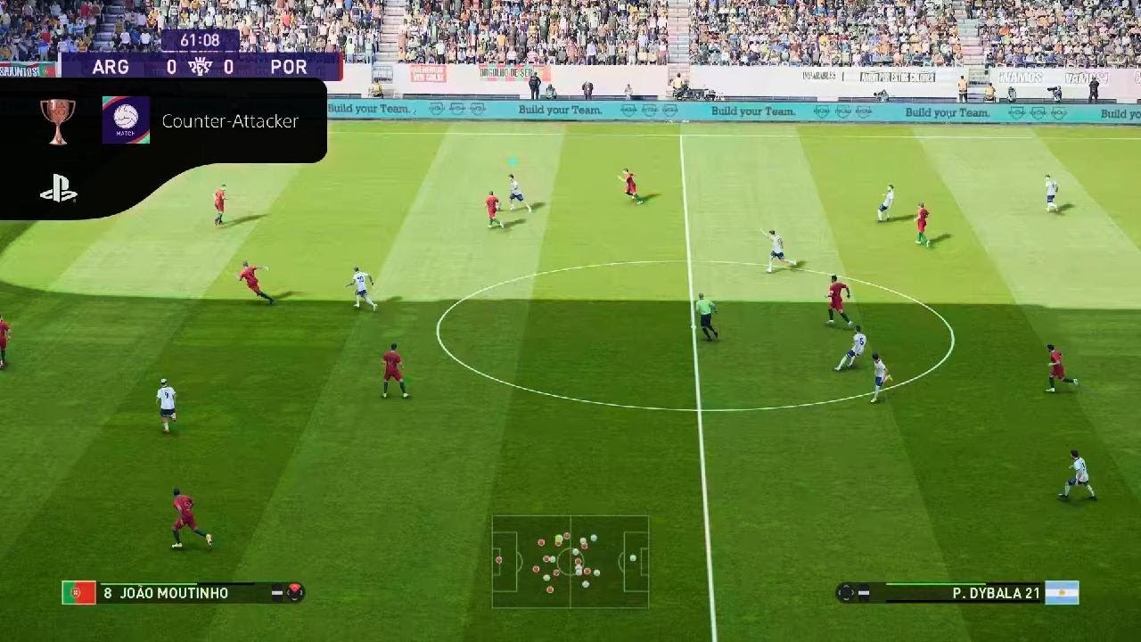 PES 2021_ first goal in pes - YouTube
