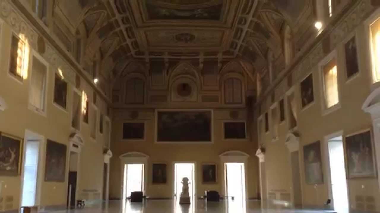 Whistling in empty roman museum in Naples, Italy - YouTube