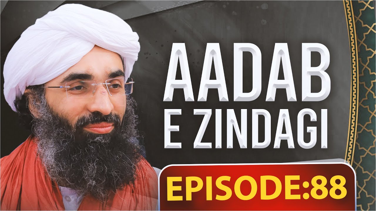 Aadab e Zindagi Ep 88 | Tahamul aur Burdbari | Maulana Ubaid Raza ...