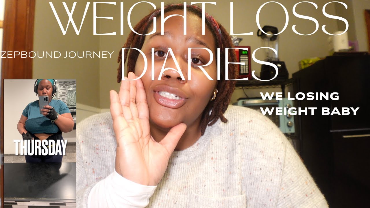 WEIGHT LOSS Diaries //ZEPBOUND, workout routine, meal prep - YouTube