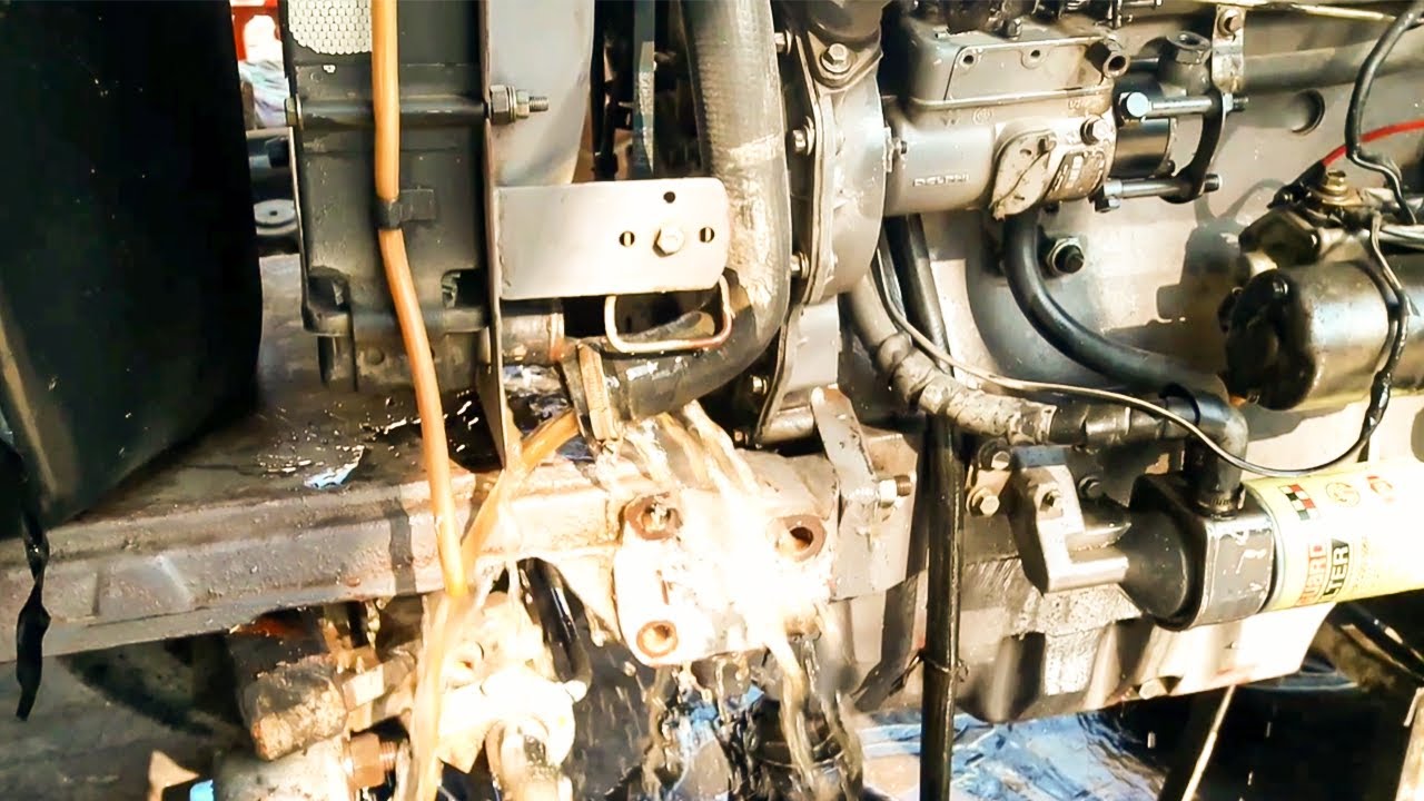 Revamped Tractor Engine || Expert Overhaul in a Village Workshop - YouTube