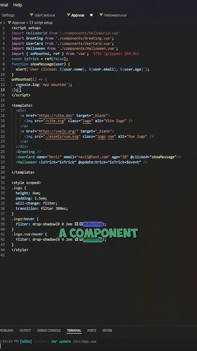 Vue 3 Lifecycle Hooks in 60 Seconds 🔁 | Beginner’s Guide to onMounted & More - YouTube