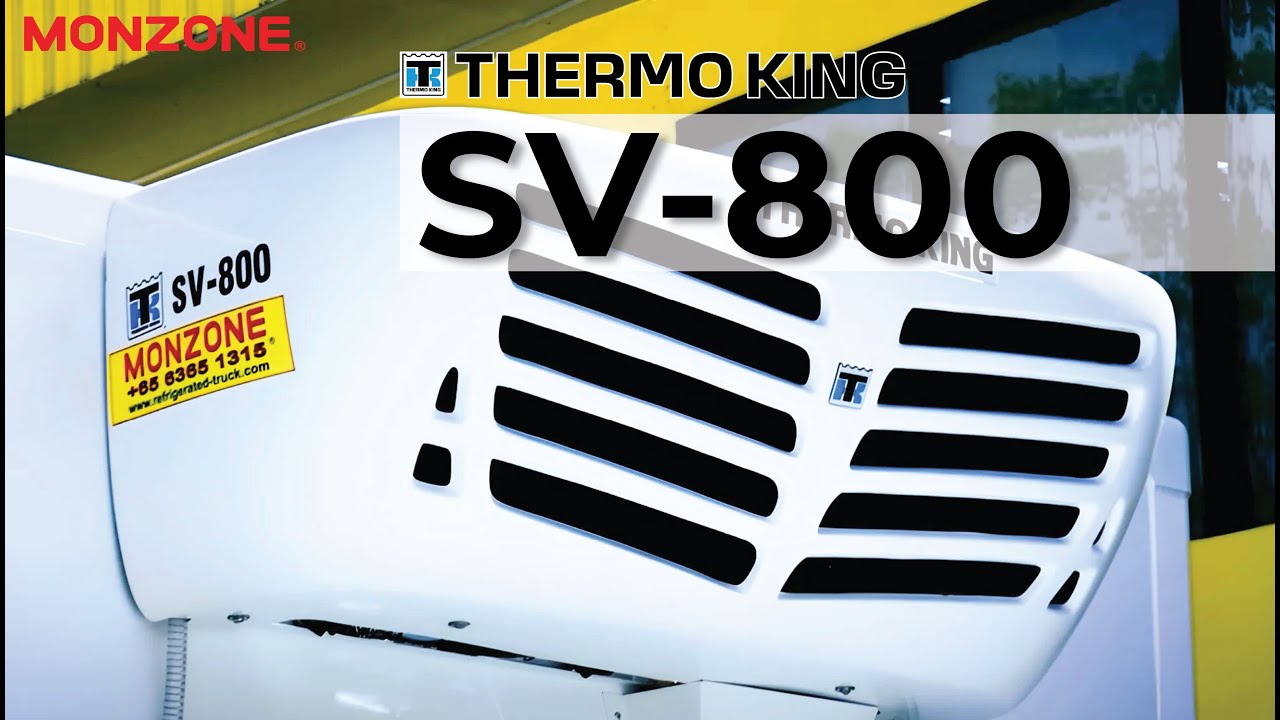 THERMO KING SV800 WITH 14 FOOT INSULTED CONTAINER BY MONZONE ...