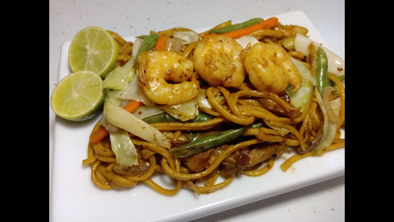 Guisadong Odong (stir fry noodles) - YouTube
