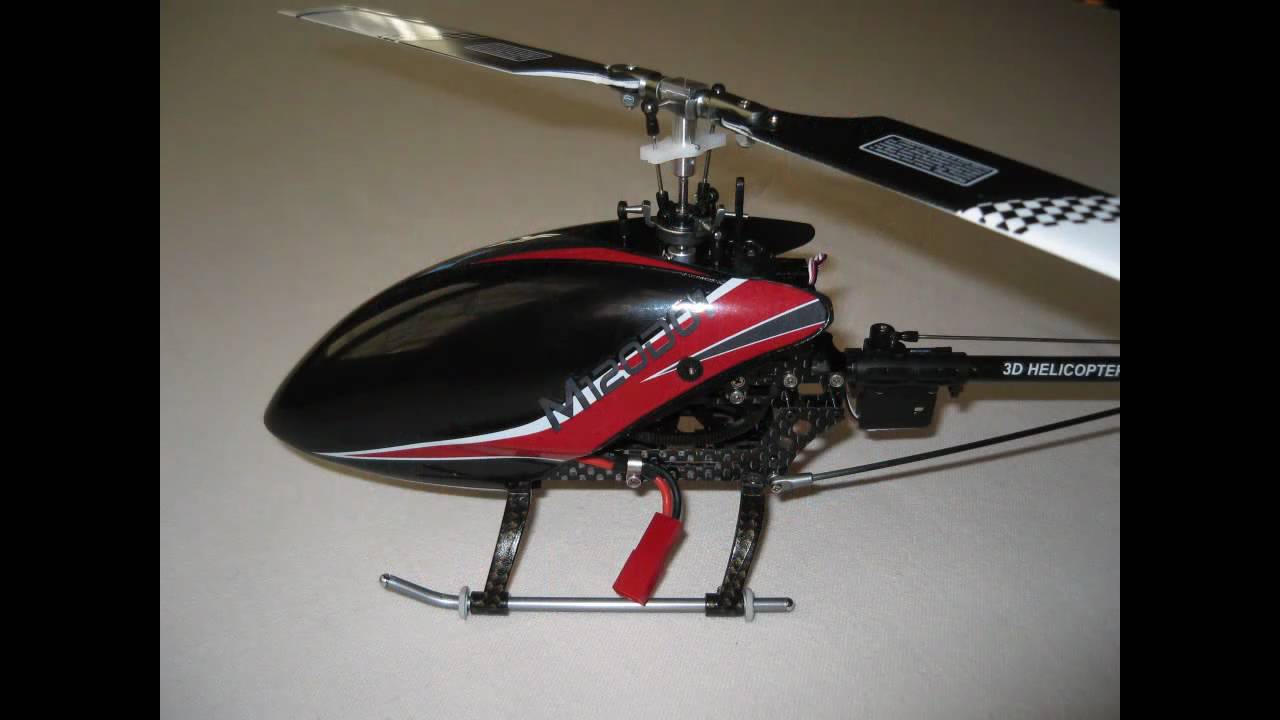 Walkera M120D01 with heli-worx.de V1 FBL rotor head - YouTube