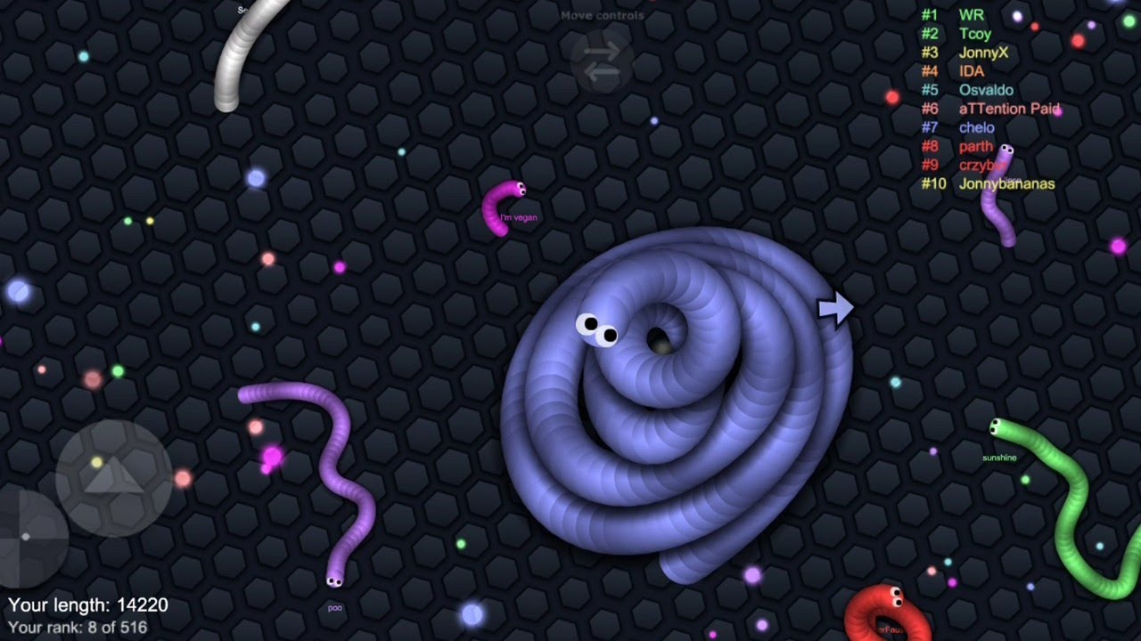 SLITHER.IO SNAKE GAME PART #1 - YouTube