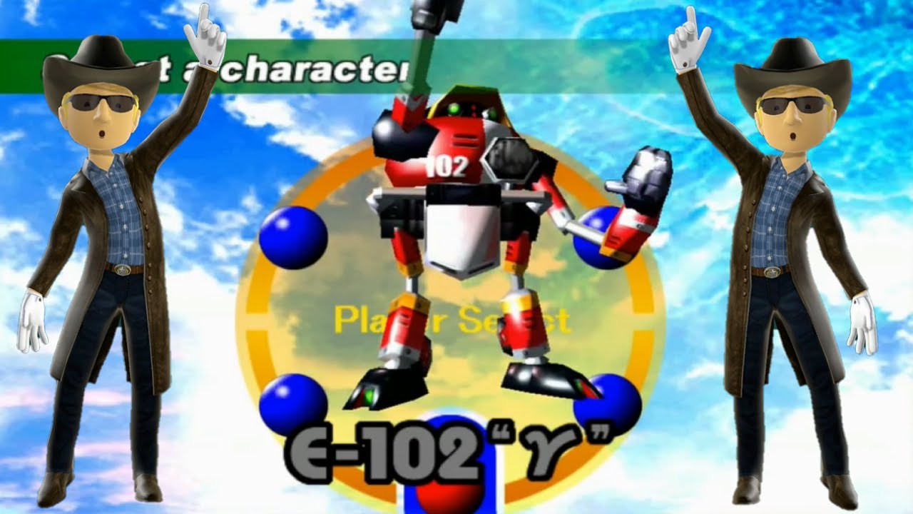 The Sonic Adventure series: SA1 E-102 Gamma Story (1) - YouTube