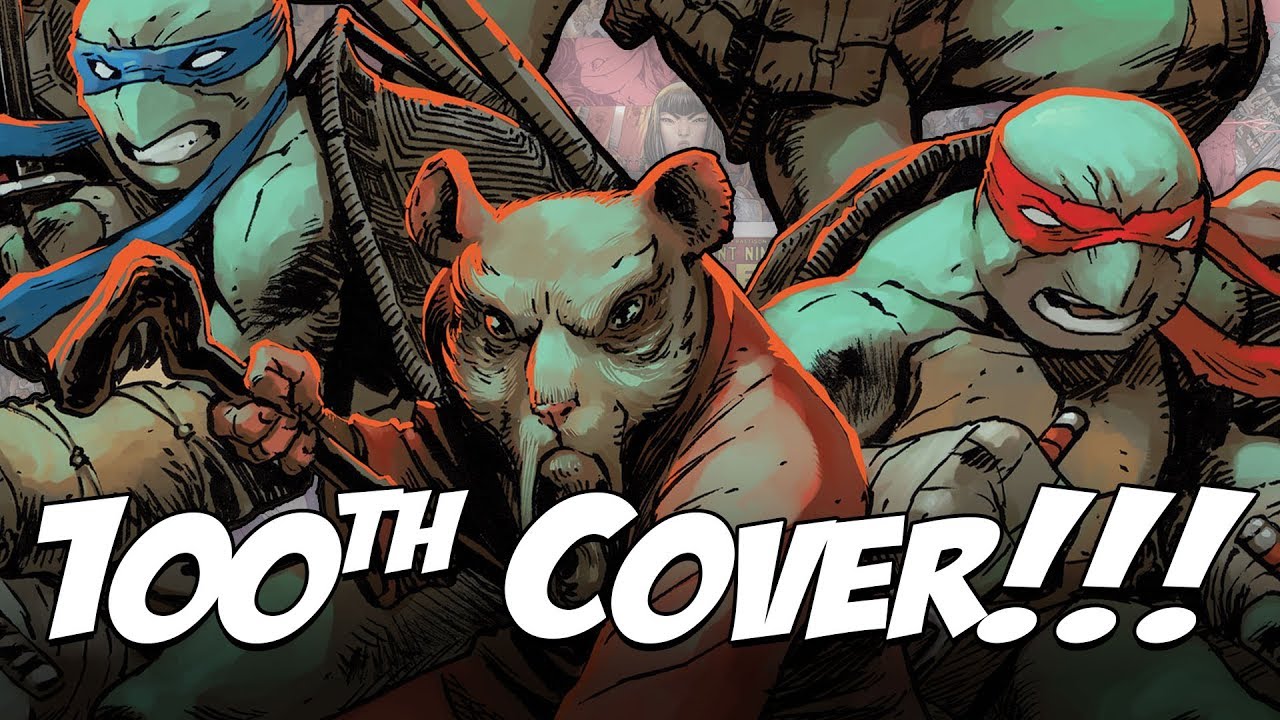 TMNT (Teenage Mutant Ninja Turtles) 100th Issue Reveal! - YouTube