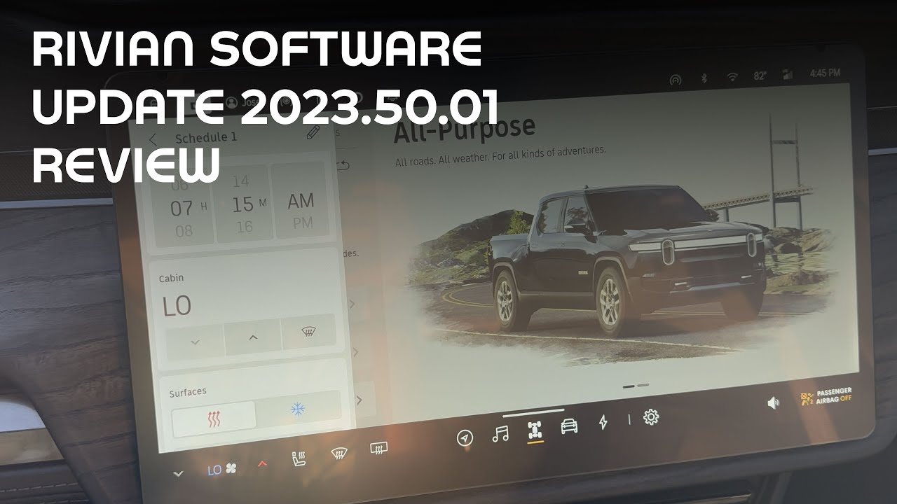 Rivian Software Update 2023.50.01 Review - YouTube