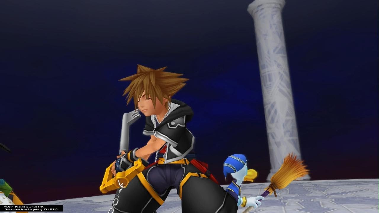 KINGDOM HEARTS 2 Lexaeus boss fight (LV 41 Critical mode) - YouTube