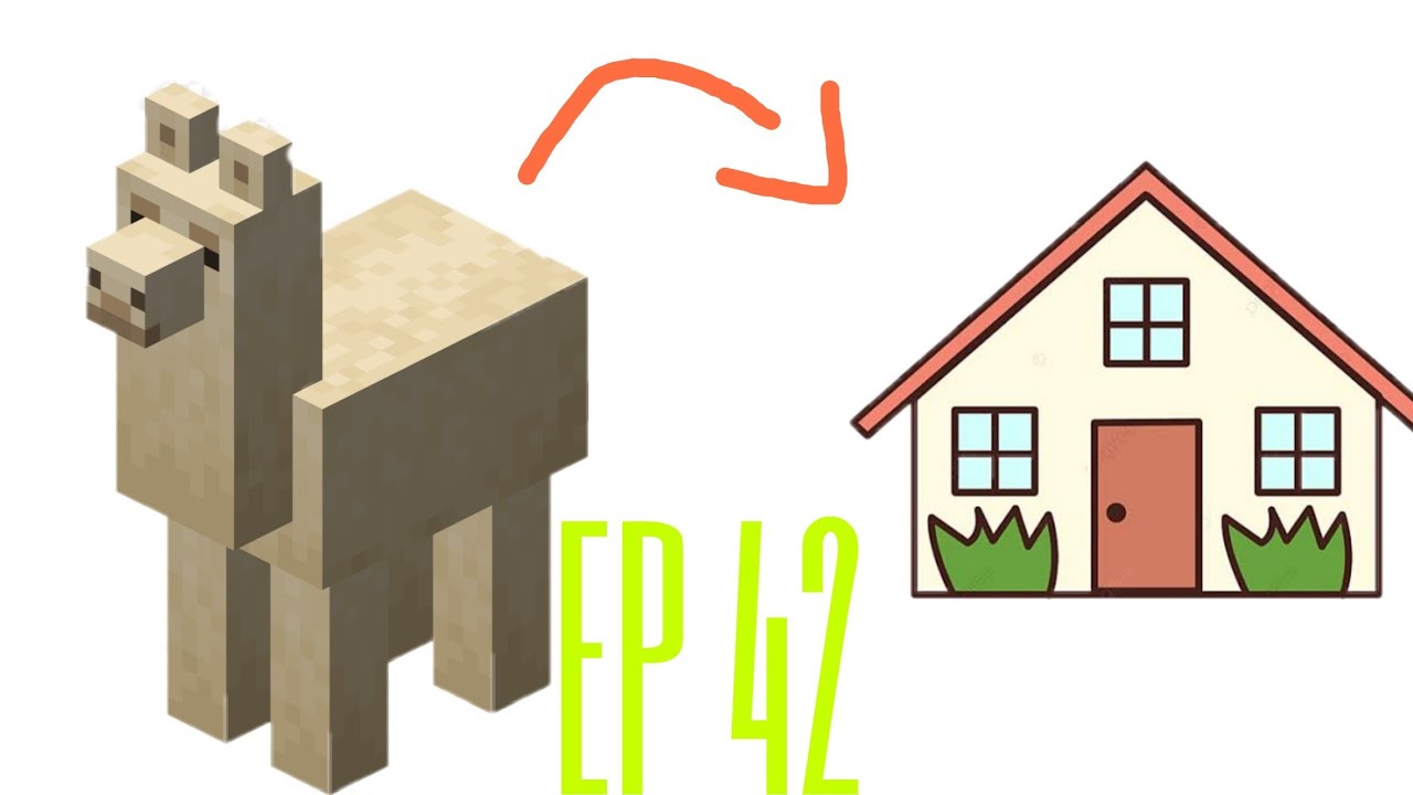 Fiz o Habitat da Lhama!!! - Minecraft Sobrevivência EP 42 - YouTube