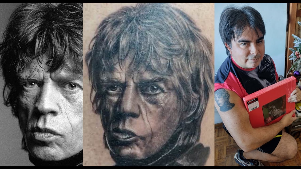 Mick Jagger - Mi Nuevo Tatuaje hecho en American Tattoo - Rock Off ...
