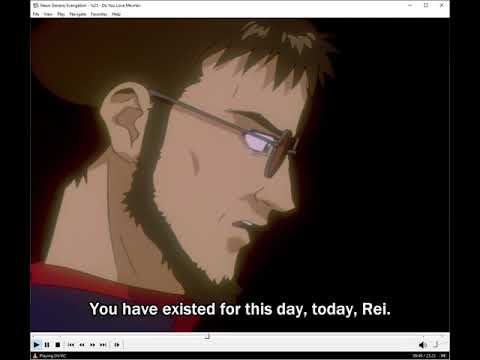Proof that Evangelion ep 25 takes place right before and during ...