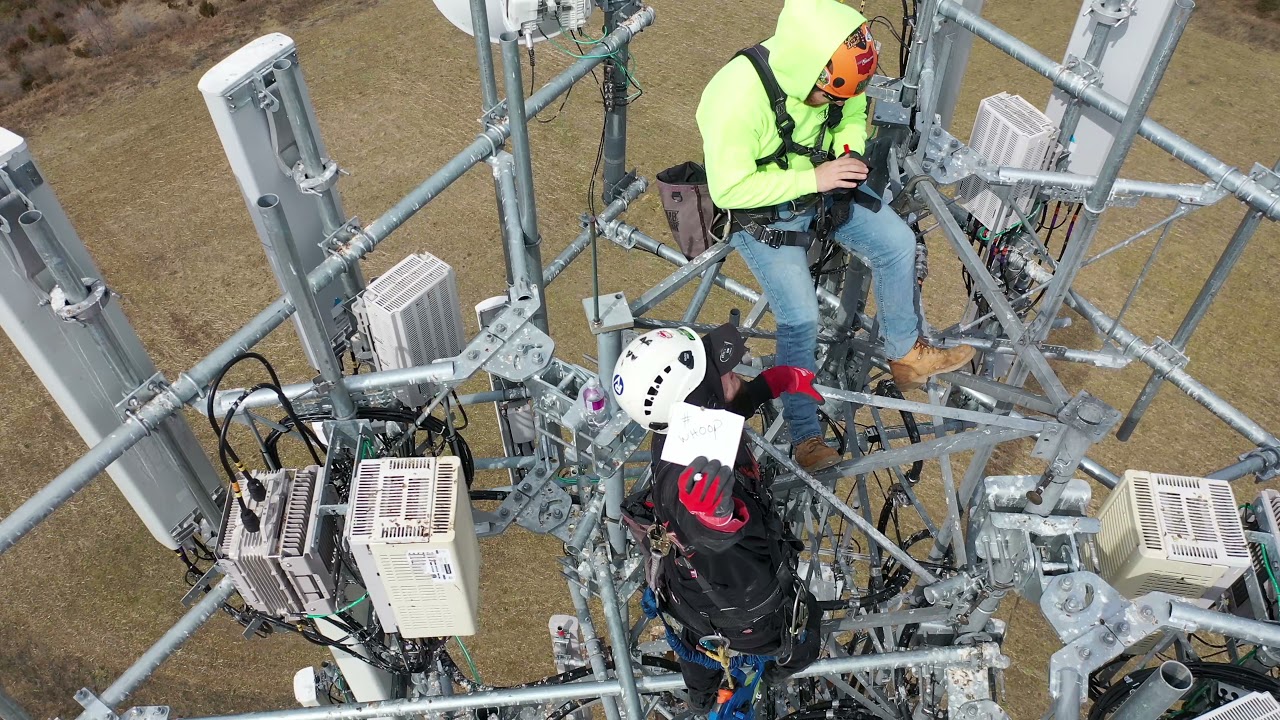 Tower Inspection in NC - YouTube