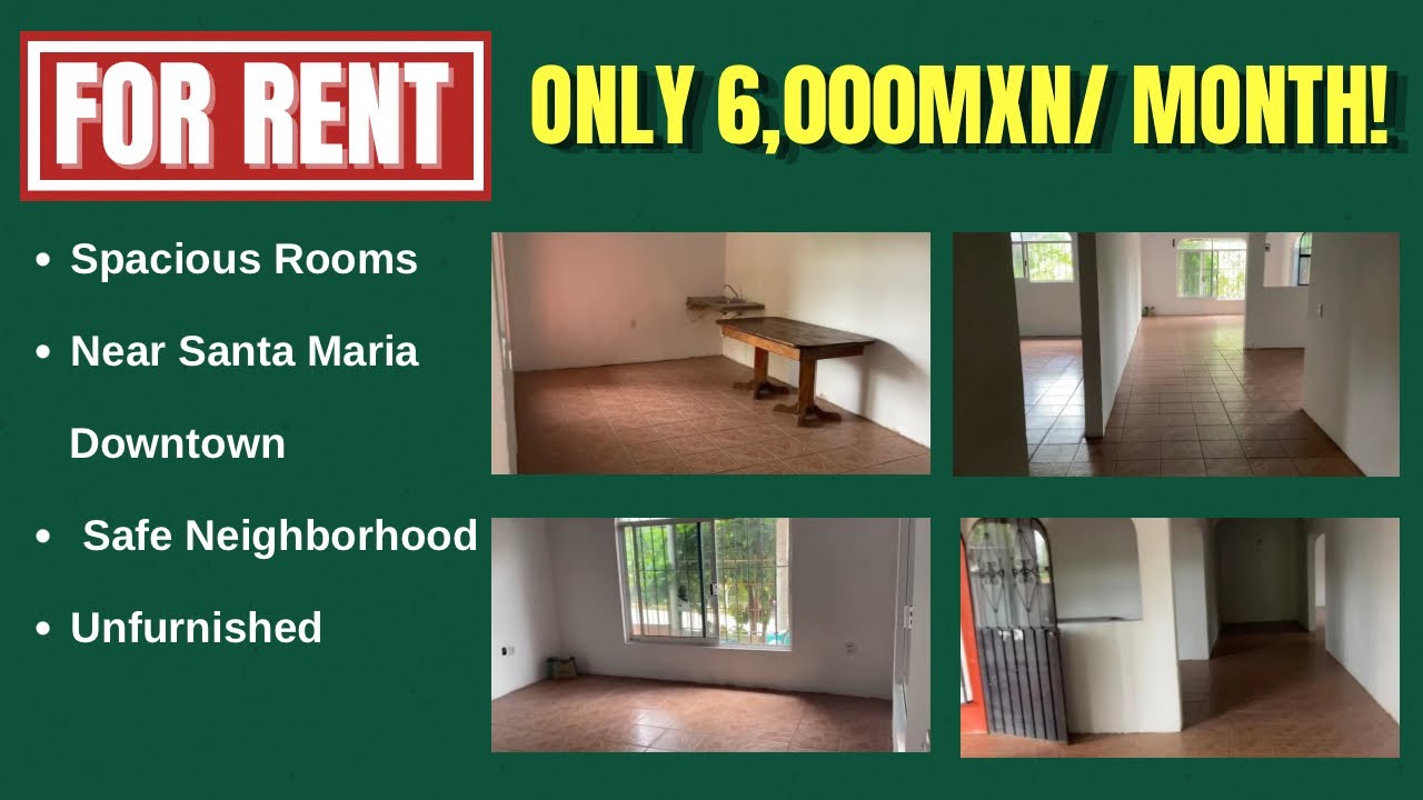 House for Rent in Mexico | Only $6000mx , Safe Area & Spacious Home ...