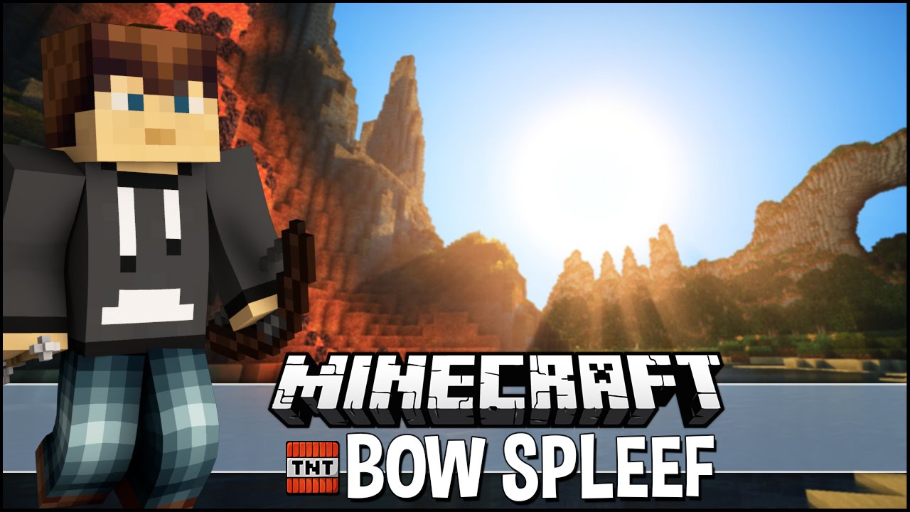 Minecraft Mini-Game - Bow Spleef sur Hypixel - YouTube