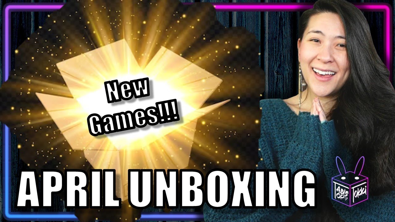 April Board Game Unboxing!! 📦 - YouTube