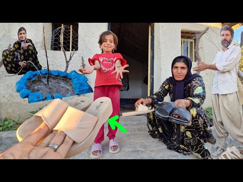 🌿 The Cameraman’s Help and Shahla & Mina’s Efforts | Real Nomadic Life in the Mountains