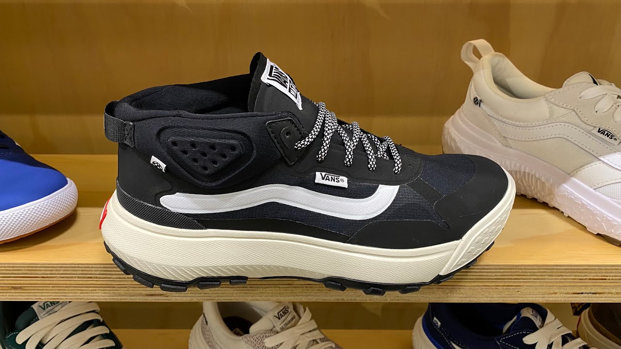 Vans MTE Crosspath Mid (Black/White) - Style Code: VN000CVVBA2-BLK ...