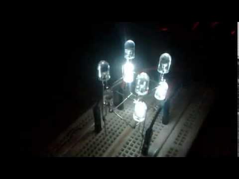 Arduino 2x2x2 LED Cube - YouTube