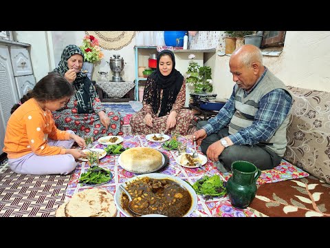 Village Life in Iran’s Mountains | Traditional Cooking & Daily Life
