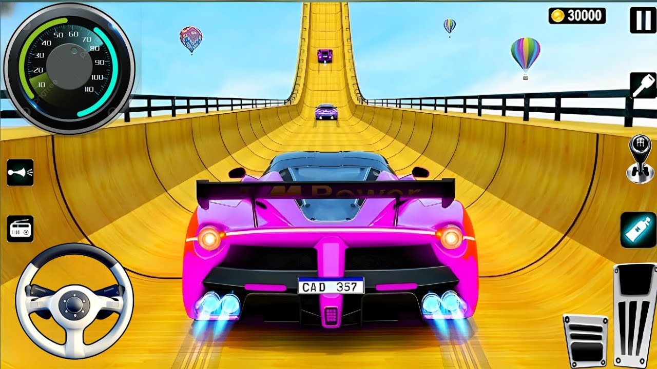 Mega Ramp Car Master Racing 3D - Ramp Car Racing Simulator - Android ...