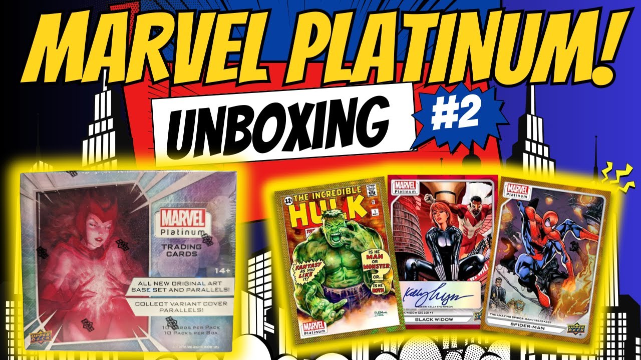 An Inside Look At Upper Deck Marvel Platinum 2023...These Cards Will ...