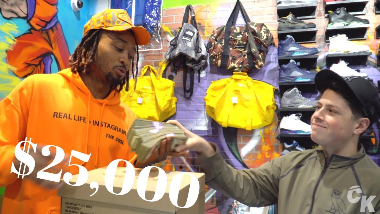 BENJAMINKICKZ Goes Shopping For Sneakers With COOLKICKS - YouTube