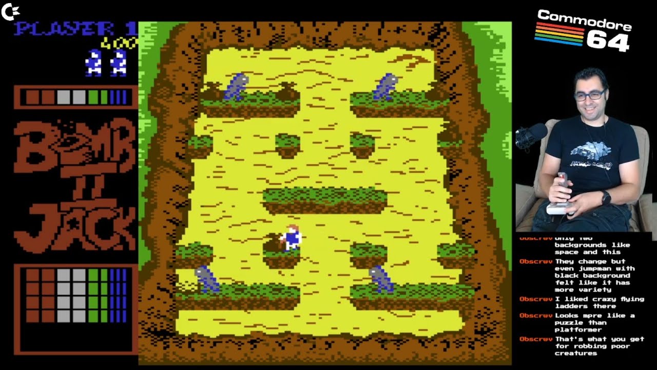 Bomb Jack II - Commodore 64 - YouTube