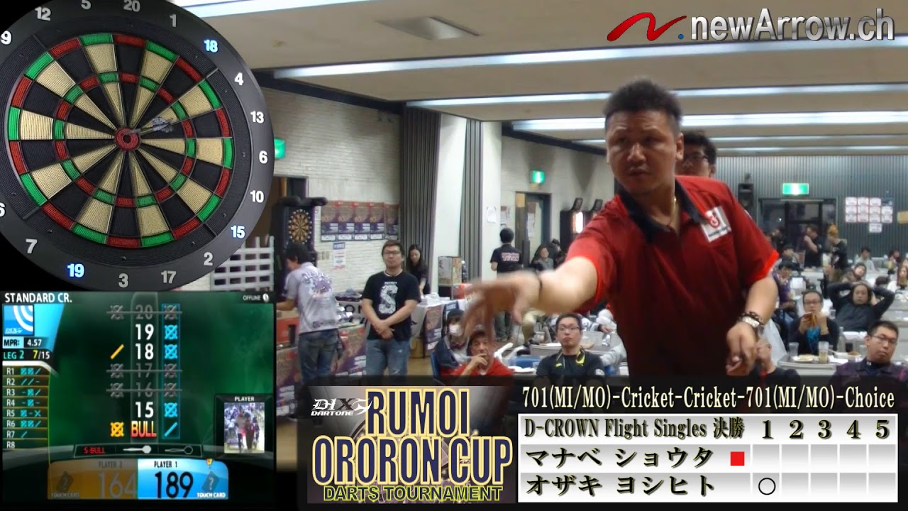 『RUMOI ORORON CUP』 D-CROWN Flight Singles 決勝 - YouTube