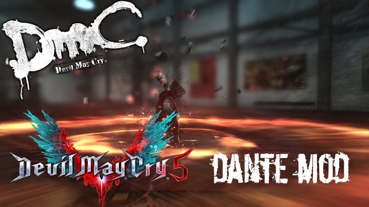 DmC Devil May Cry Mod: DMC 5 Dante - YouTube