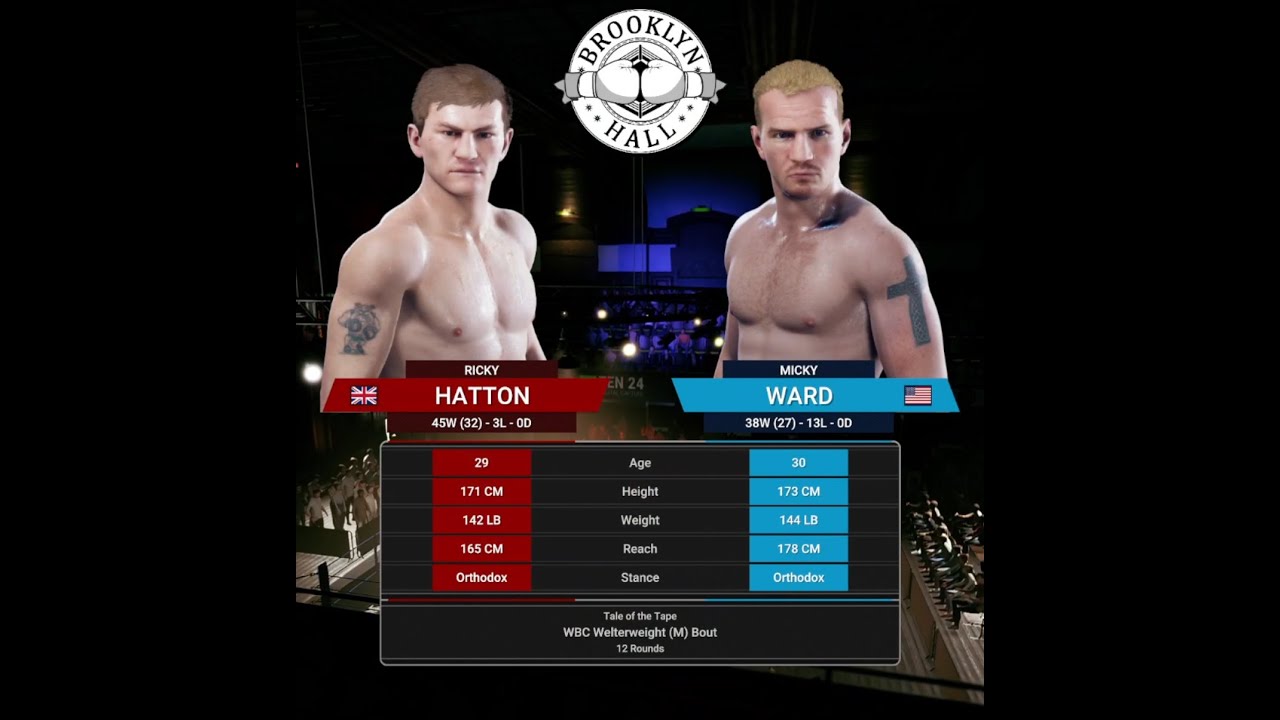 Undisputed Boxing Ricky Hatton vs Micky Ward - YouTube