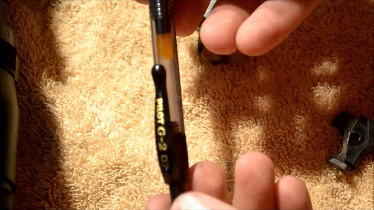 Marlin 917 trigger pull adjustment - YouTube