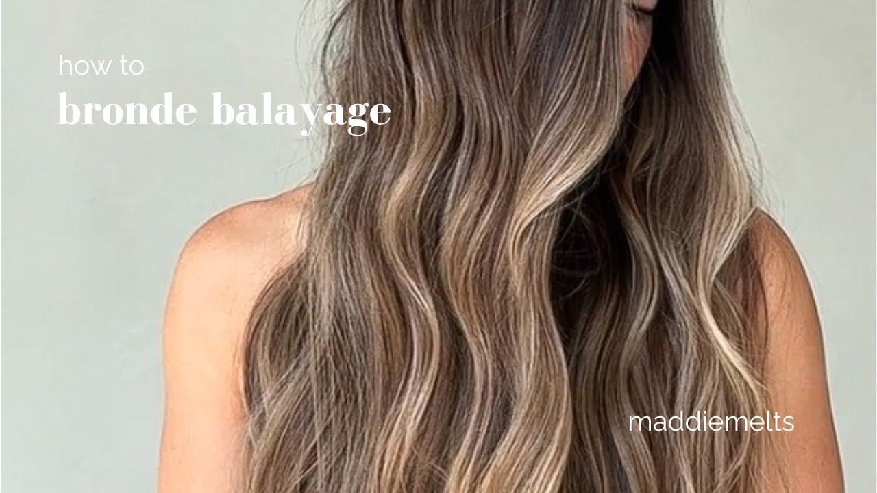 BRONDE BALAYAGE: Tutorial For Hairstylists - YouTube