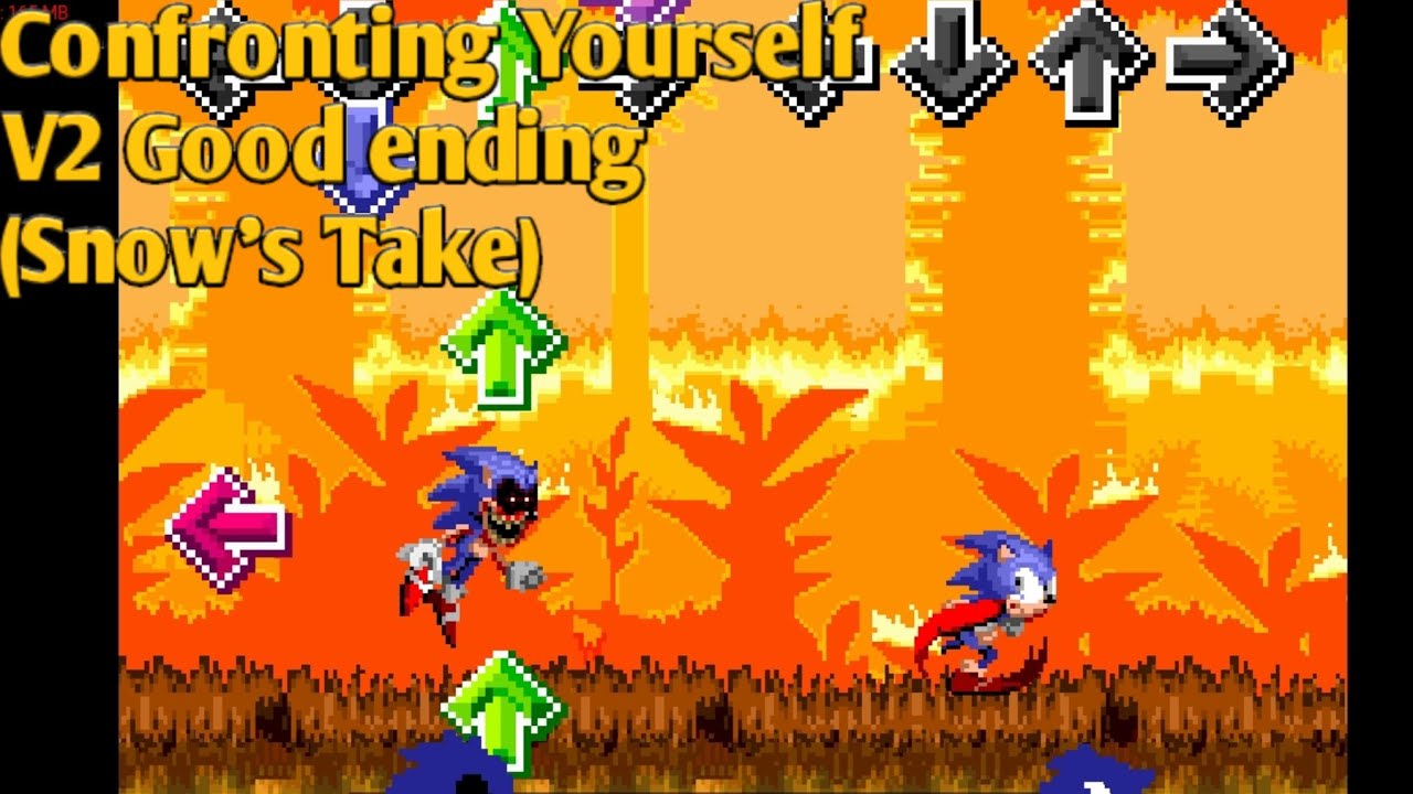 FNF Confronting Yourself V2 Good ending (Snow's Take) - YouTube
